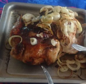 roast chicken fijian style close up | Fiji Time Travel